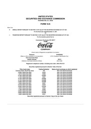 Coca-Cola - Annual Reports (10-K)
