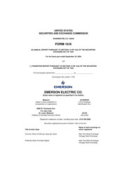 Emerson - Annual Reports (10-K)