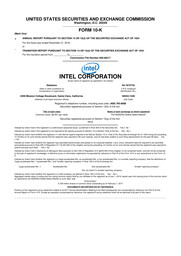 Intel - Annual Reports (10-K)