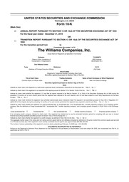 Williams Companies - Annual Reports (10-K)