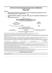 Williams Companies - Annual Reports (10-K)