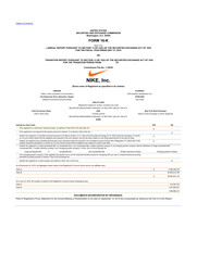 Nike - Annual Reports (10-K)