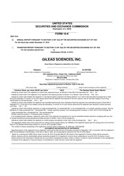Gilead Sciences - Annual Reports (10-K)