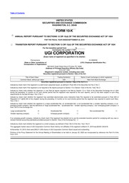 UGI Corporation - Annual Reports (10-K)