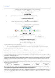 Intuit - Annual Reports (10-K)