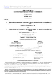 Target - Annual Reports (10-K)