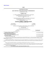 Exxon Mobil - Annual Reports (10-K)