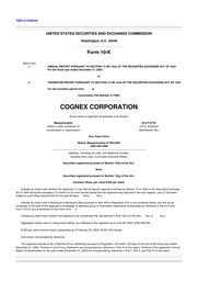 Cognex - Annual Reports (10-K)