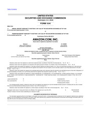 Amazon - Annual Reports (10-K)