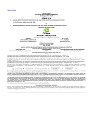 NVIDIA - Annual Reports (10-K)