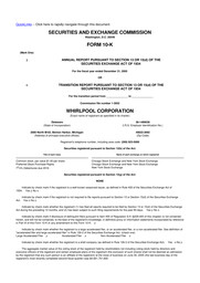 Whirlpool - Annual Reports (10-K)