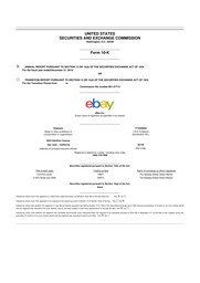 eBay - Annual Reports (10-K)
