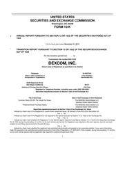 DexCom - Annual Reports (10-K)
