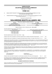 Walgreens Boots Alliance - Annual Reports (10-K)