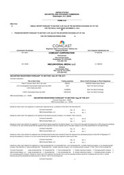 Comcast - Annual Reports (10-K)