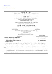 Exxon Mobil - Annual Reports (10-K)