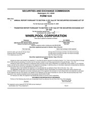 Whirlpool - Annual Reports (10-K)