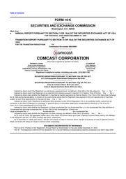 Comcast - Annual Reports (10-K)
