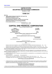 Capital One - Annual Reports (10-K)