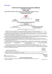 Coca-Cola Consolidated - Annual Reports (10-K)