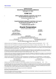 Oracle - Annual Reports (10-K)