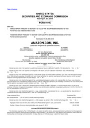 Amazon - Annual Reports (10-K)