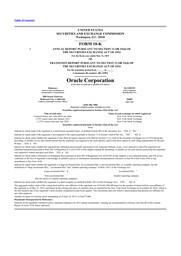Oracle - Annual Reports (10-K)