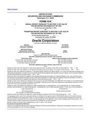 Oracle - Annual Reports (10-K)