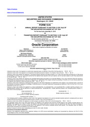 Oracle - Annual Reports (10-K)