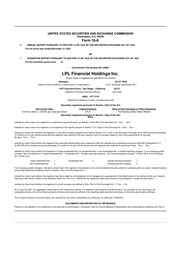 LPL Financial - Annual Reports (10-K)