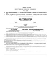 Genpact - Annual Reports (10-K)