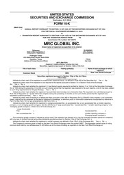 MRC Global - Annual Reports (10-K)