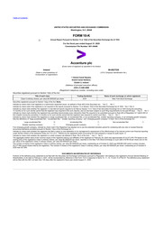Accenture - Annual Reports (10-K)