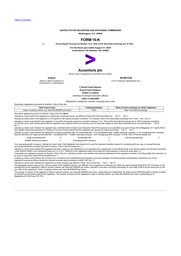 Accenture - Annual Reports (10-K)