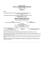 Uber - Annual Reports (10-K)