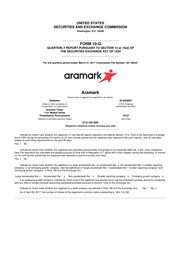 Aramark - Quarterly Reports (10-Q)