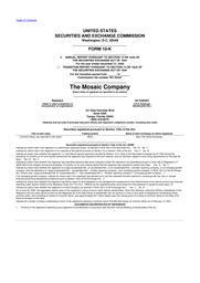 The Mosaic Company - Annual Reports (10-K)