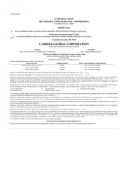 Carrier Global - Annual Reports (10-K)