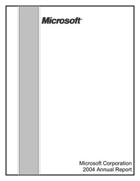 Microsoft - Annual Reports