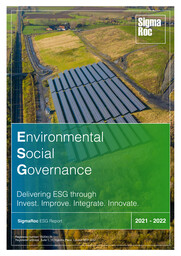 SigmaRoc plc - ESG Reports