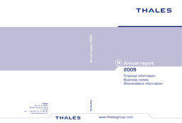 Thales - Annual Reports