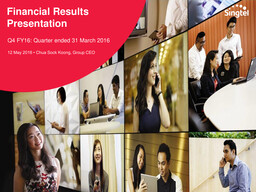 Singtel - Financial Statements