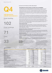 SAAB AB - Financial Reports