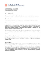UOB - Financial Statements