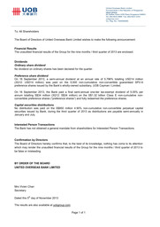 UOB - Financial Statements