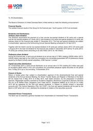UOB - Financial Statements