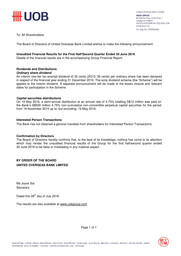 UOB - Financial Statements