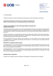 UOB - Financial Statements