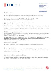 UOB - Financial Statements