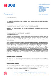 UOB - Financial Statements